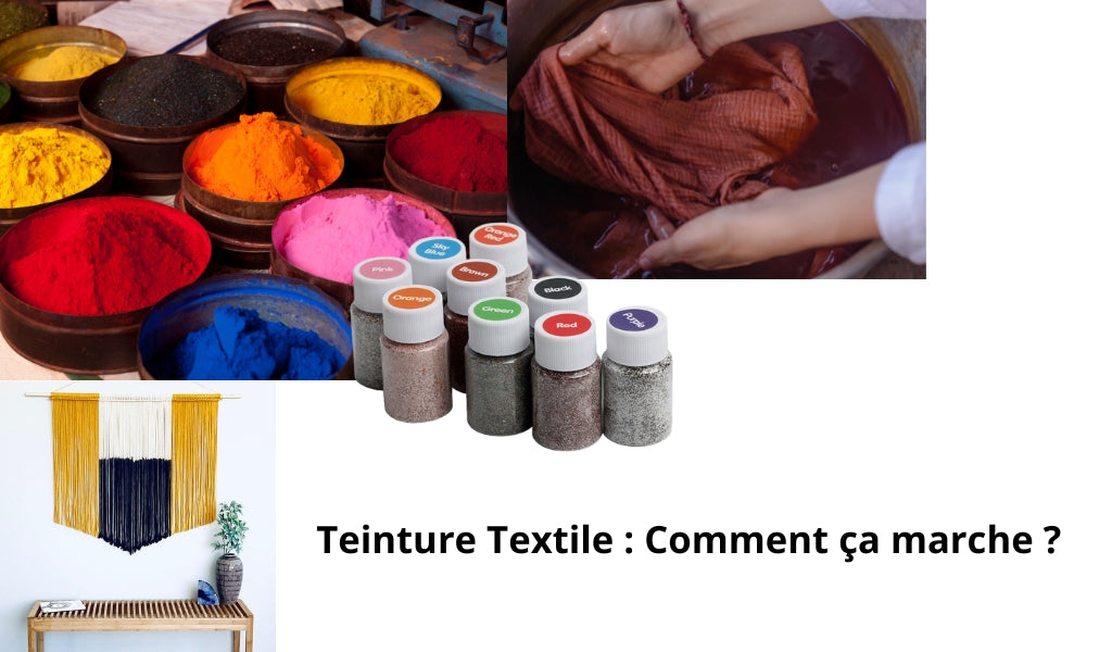 Teinture Textile : Comment ça marche ? - Atelier Macramé
