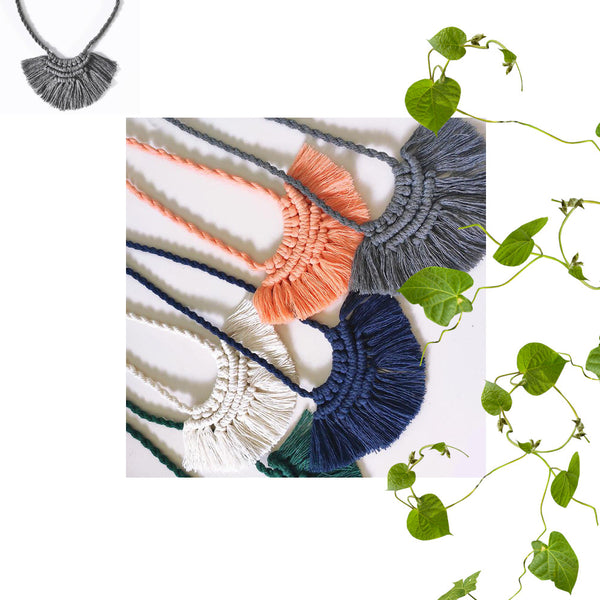 Collier Macramé - Atelier Macramé